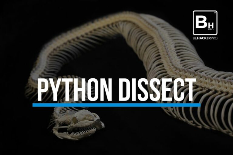 ¿Qué es y cómo funciona Python.dissect? - Behackerpro